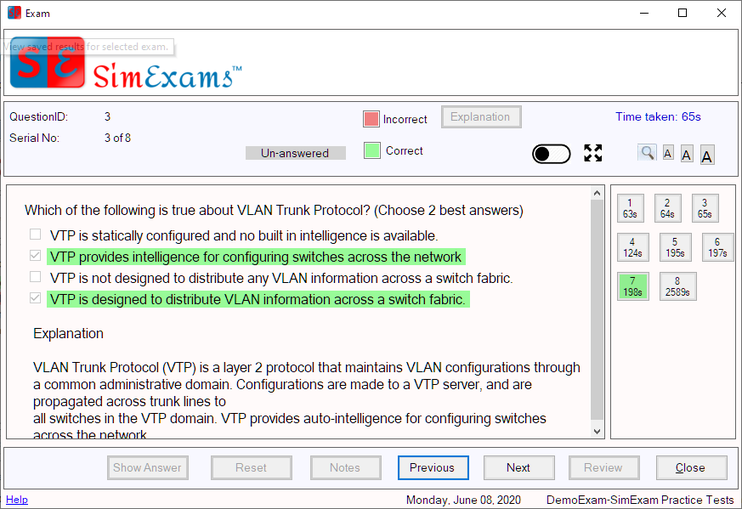 Computer Based Test (CBT) - Exam Engine Module Features